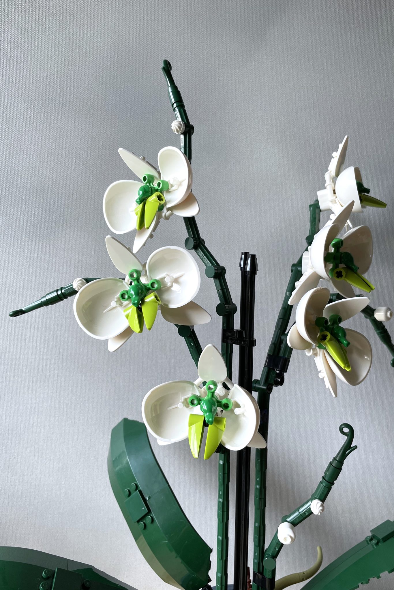 LEGO Orchid green color variation – curiofloris